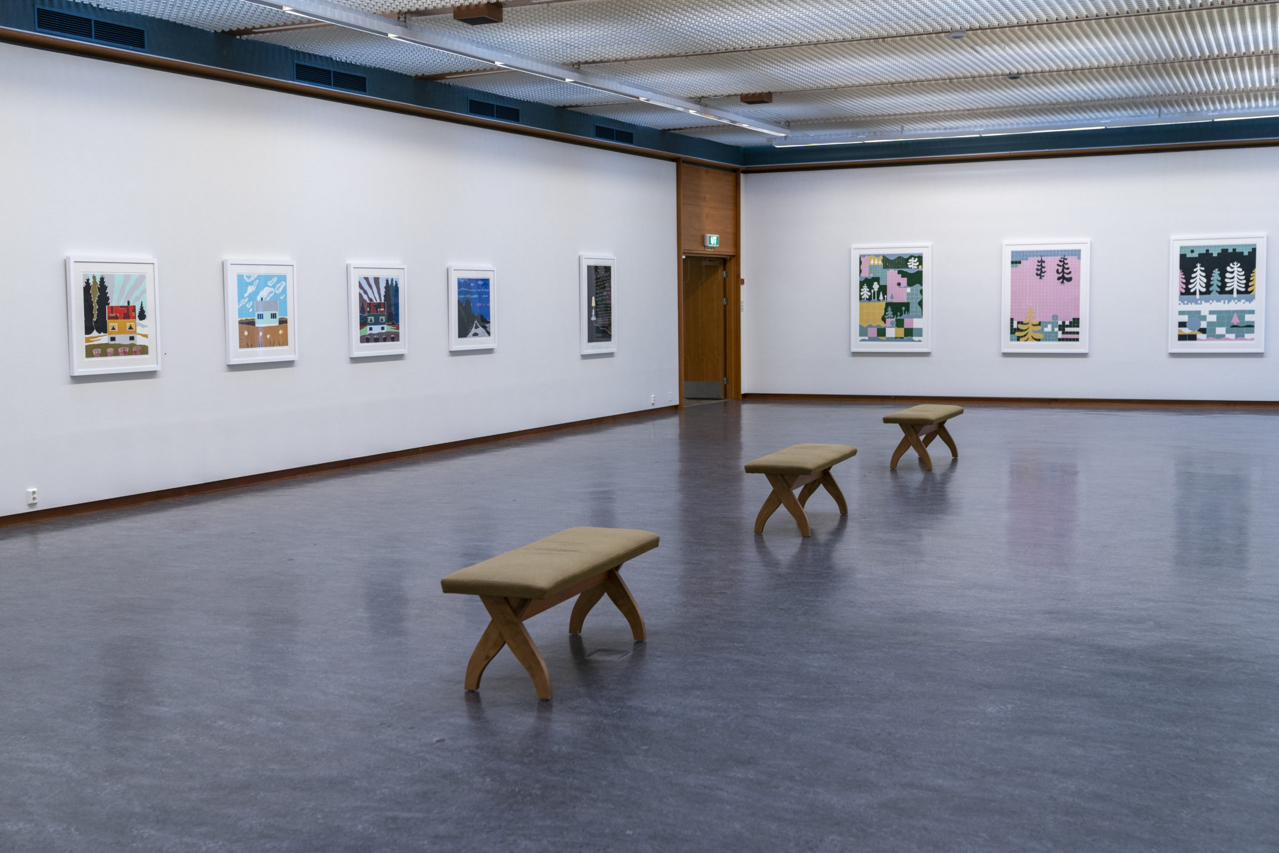 Filmfestivalutstillingen 2021 Annette Kierulf og Caroline Kierulf ...